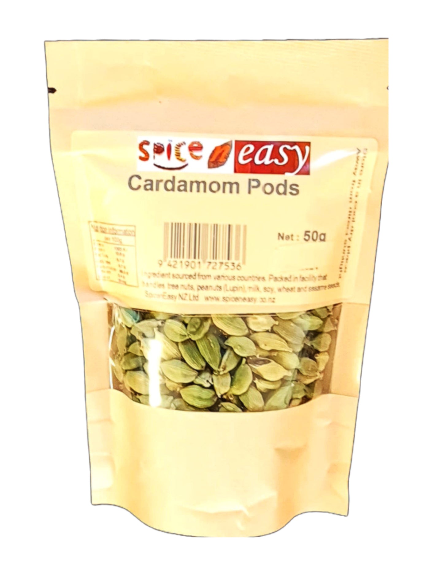 SPICE & EASY Cardamom Pods 50g